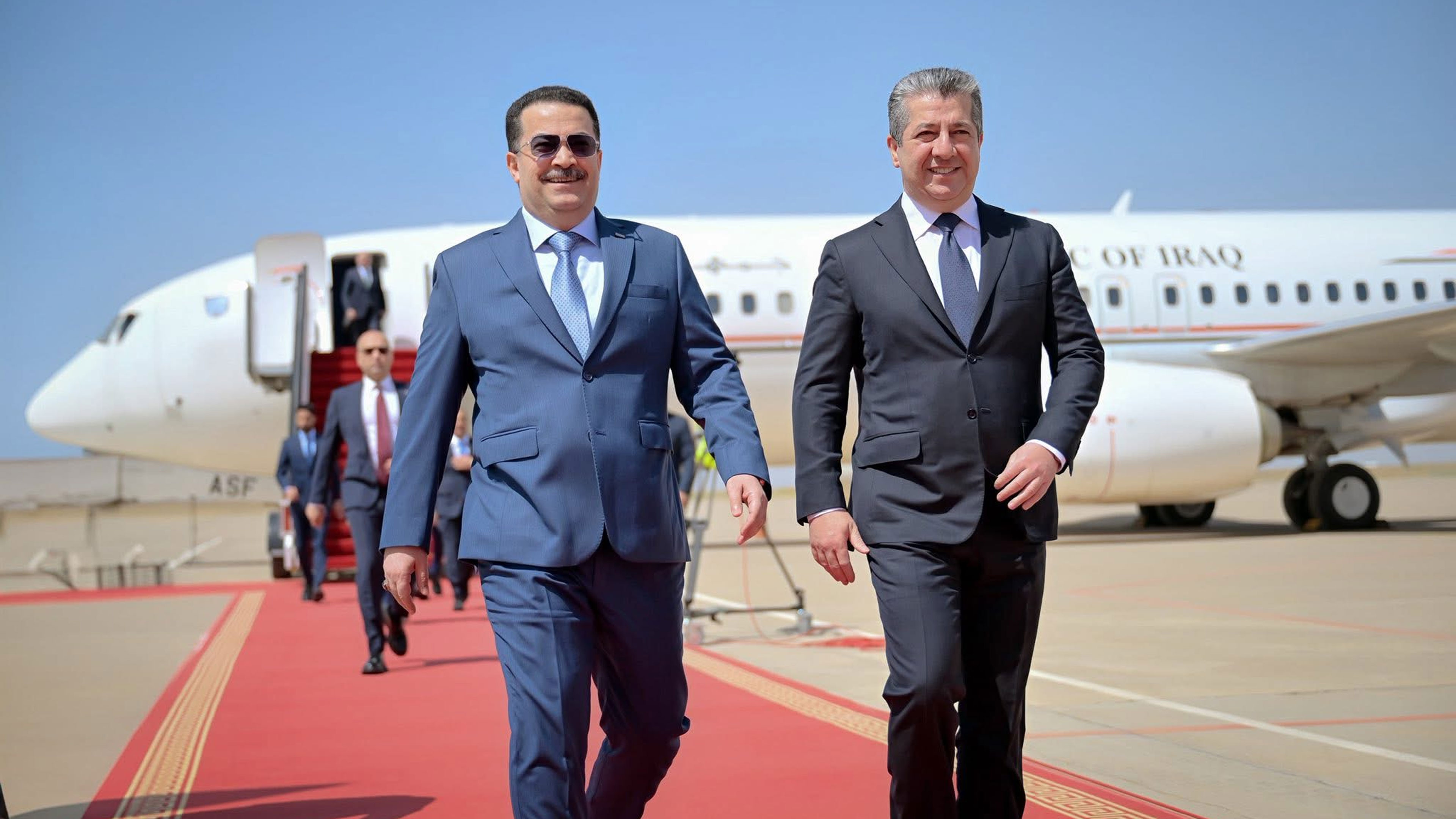 سوودانی گەیشتە هەولێر - AVA News