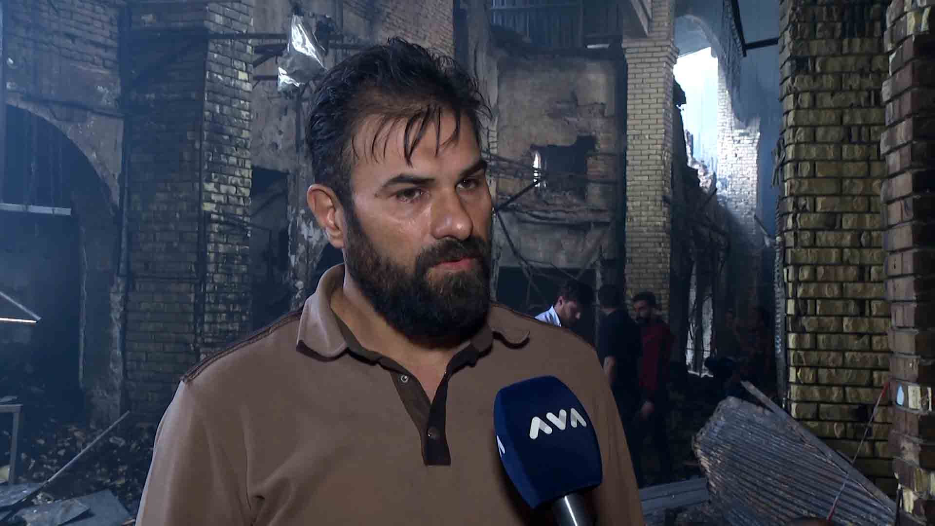 کاسبکارانی بازاڕی قەیسەری سوپاسی سەرۆکوەزیران بارزانی دەکەن Ava News